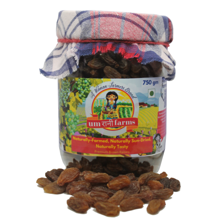 Brown Raisins Mason Jar – Umrani Farms